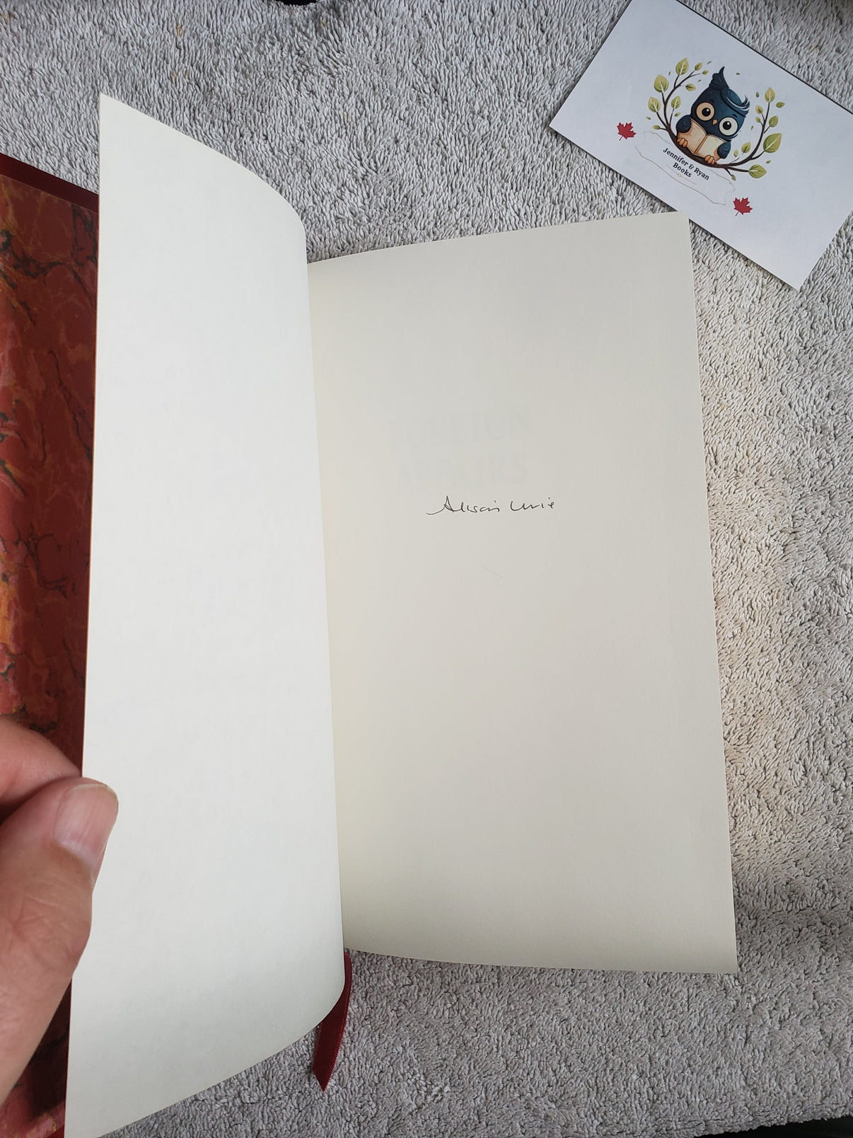Foreign Affairs - Allison Lurie ( Franklin Edition signed first edition ...